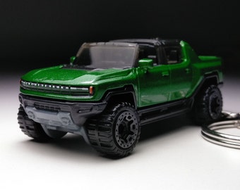 Hotwheels Hummer EV Truck Keychain - Etsy