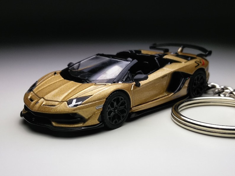 Lamborghini Aventador SVJ Keychain - Etsy