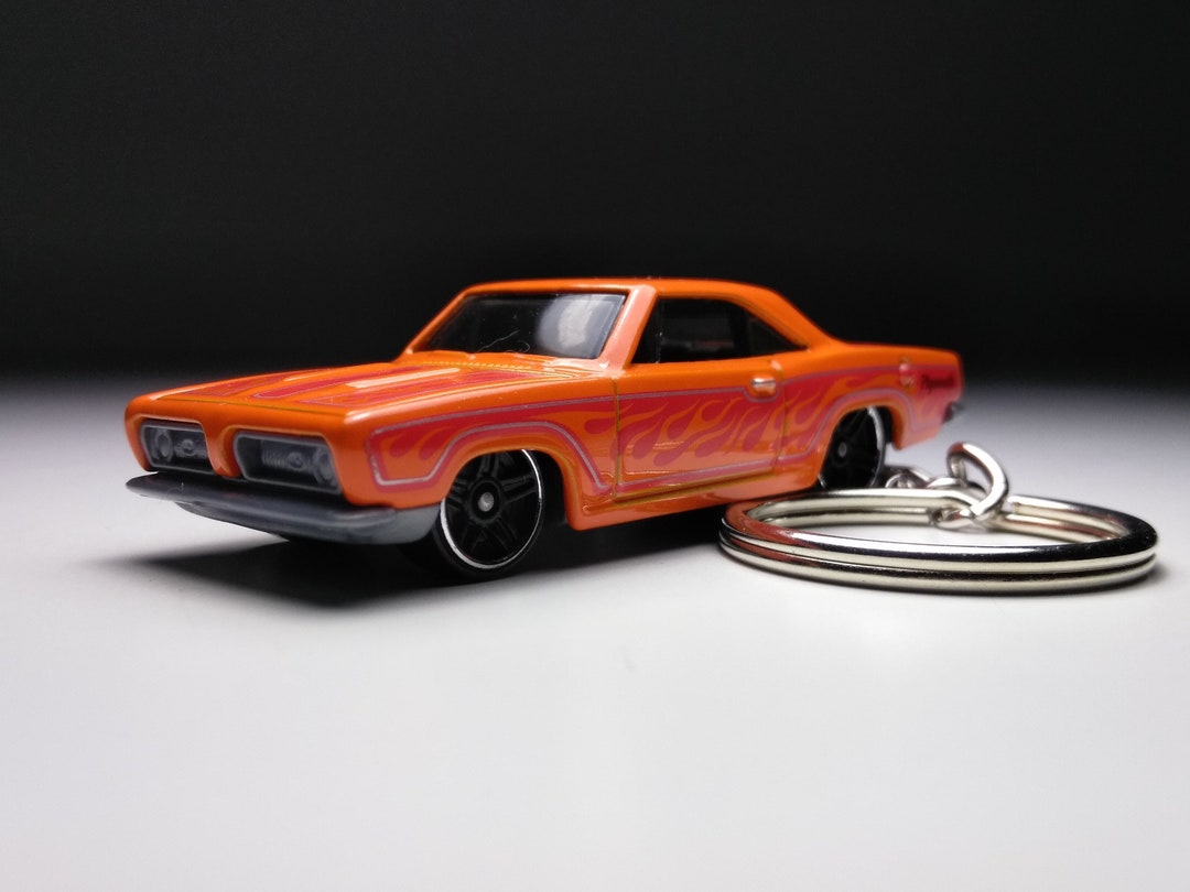 68 Plymouth Barracuda Hot Wheels Keychain - Etsy