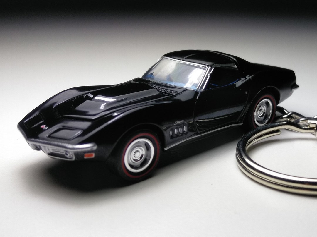 Chevrolet Corvette Keychain - Etsy