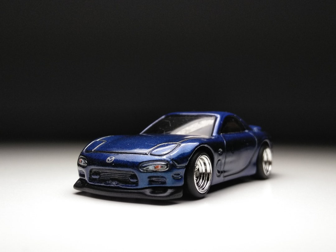 Mazda RX-7 Hot Wheels custom Real Riders - Etsy