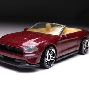 FORD MUSTANG Convertible (custom Plastic Wheels) - Etsy