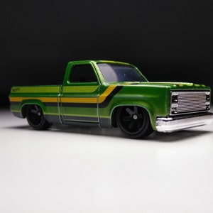 83 Chevy Silverado Hot Wheels (custom Real Rubber Tires) - Etsy