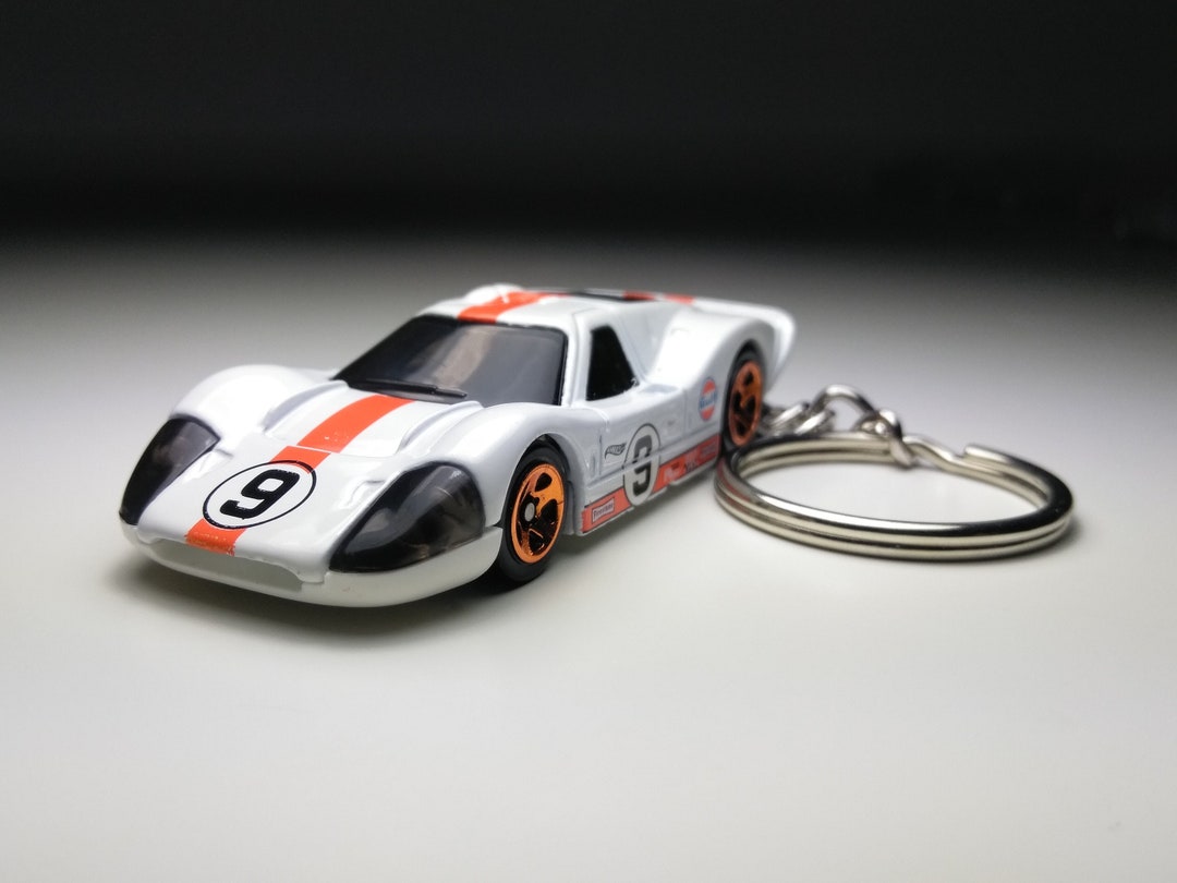 Ford GT40 MKIV Hot Wheels Keychain - Etsy
