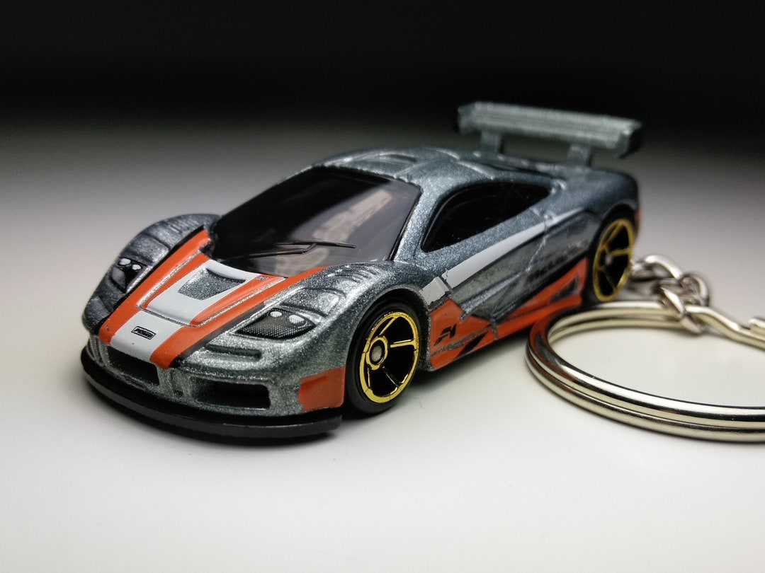 Mclaren F1 GTR Hot Wheels Keychain - Etsy