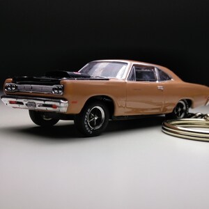 1969 Plymouth Road Runner Keychain - Etsy