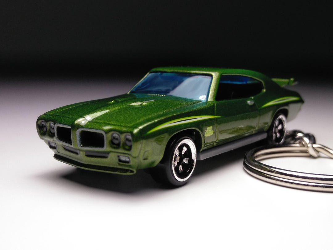 Pontiac GTO Judge Hot Wheels Keychain - Etsy