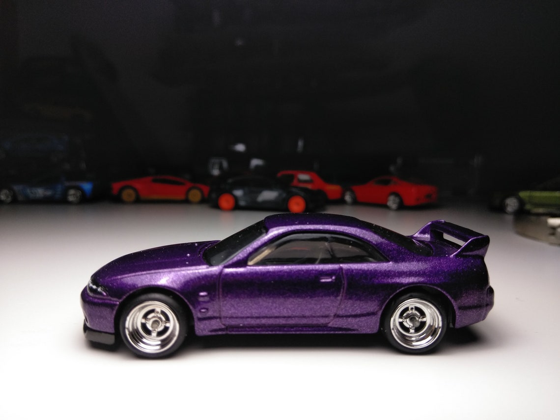 Nissan Skyline GT-R R33 Hot Wheels custom Real Rubber Tires - Etsy