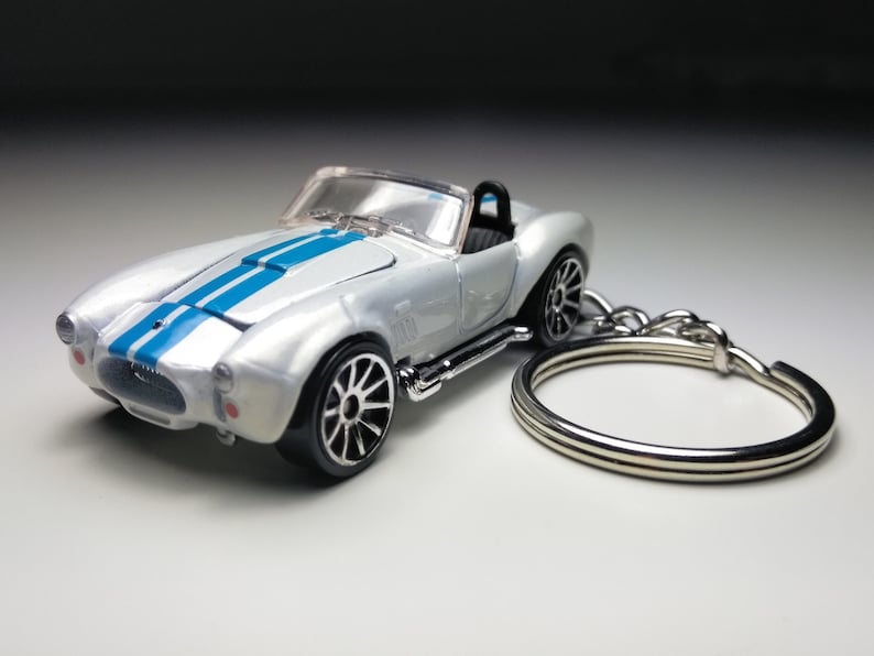 Shelby Cobra Hot Wheels Keychain - Etsy