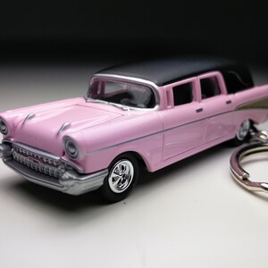 1957 Chevrolet Hearse Keychain - Etsy