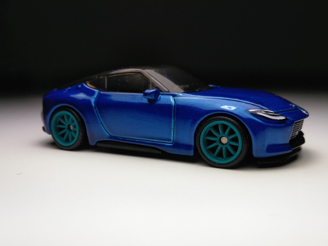 Nissan 400Z Hot Wheels custom Real Rubber Tires - Etsy