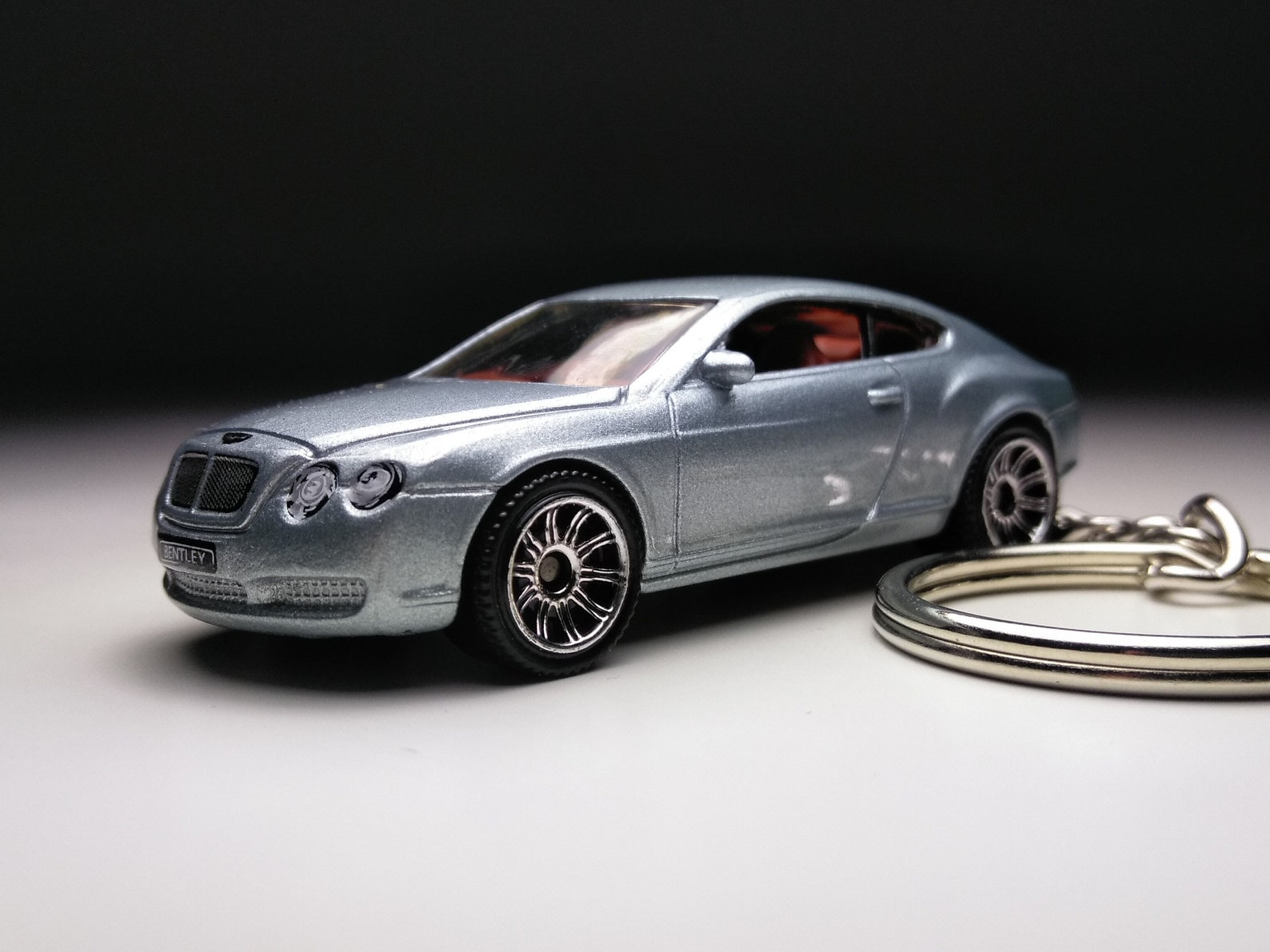 Bentley Continental GT Matchbox Keychain - Etsy