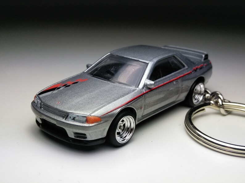 Nissan GT-R R32 Hot Wheels Keychain - Etsy