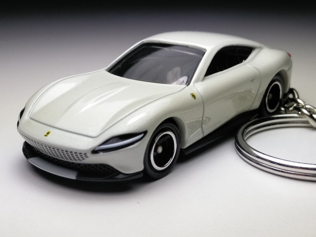 Ferrari Roma Keychain - Etsy