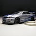 Nissan Skyline GT-R R34 Hot Wheels Keychain - Etsy