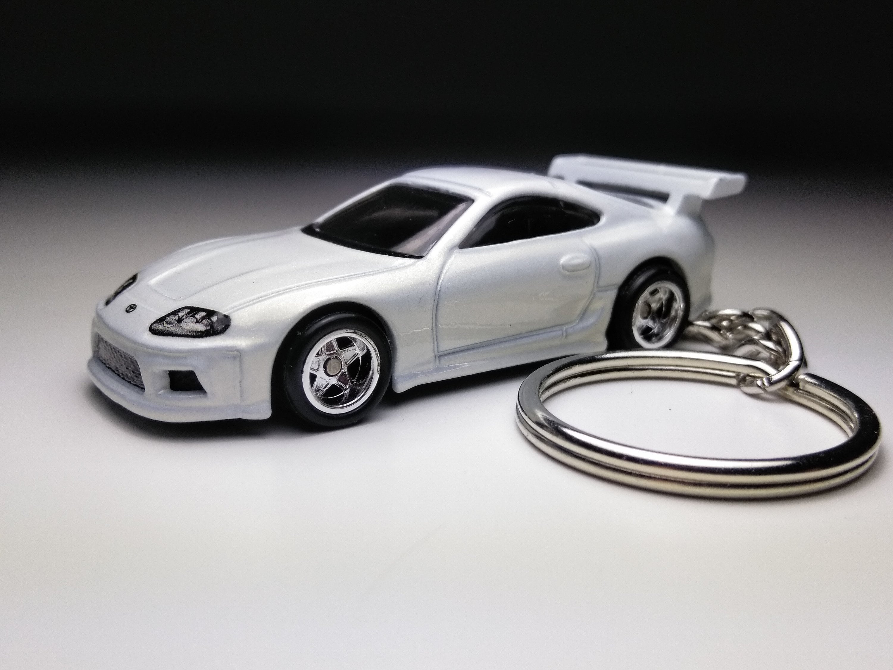 Toyota Supra Hot Wheels Keychain - Etsy
