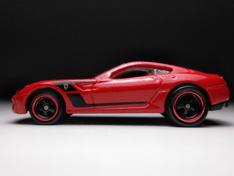 Ferrari 599 GTB Hot Wheels (custom Real Rubber Tires) - Etsy