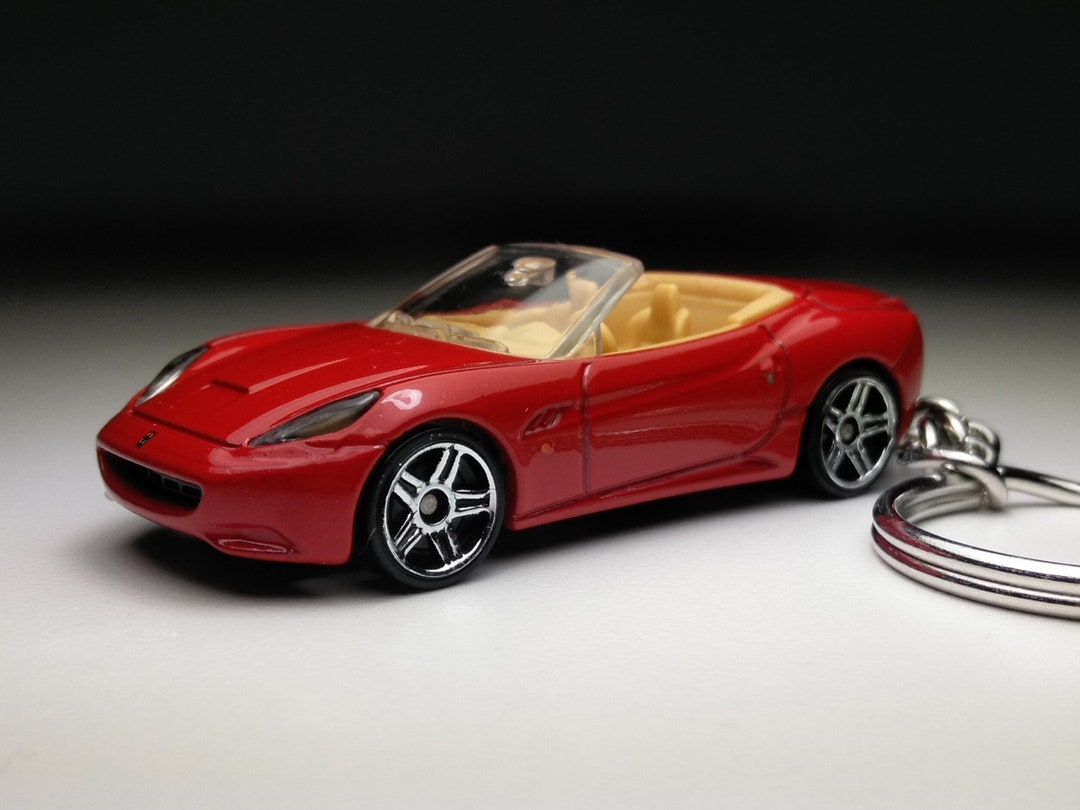 Ferrari California Hot Wheels Keychain - Etsy