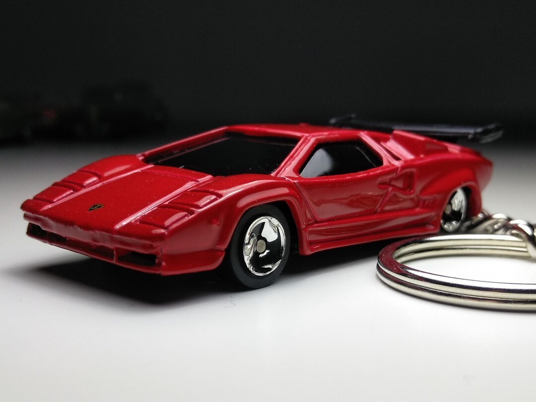 Lamborghini Countach Keychain - Etsy
