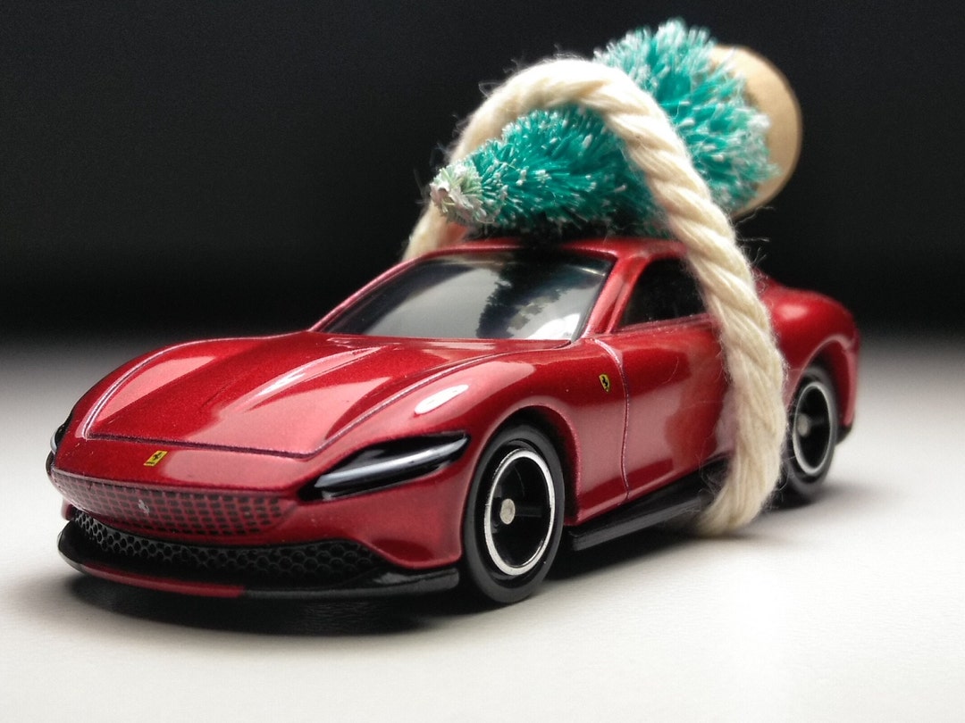 Ferrari Roma Christmas Ornament - Etsy