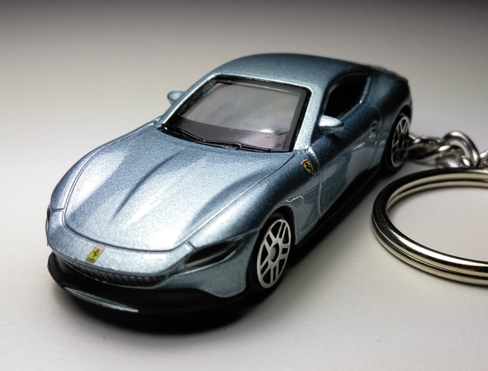 Ferrari Roma Keychain - Etsy