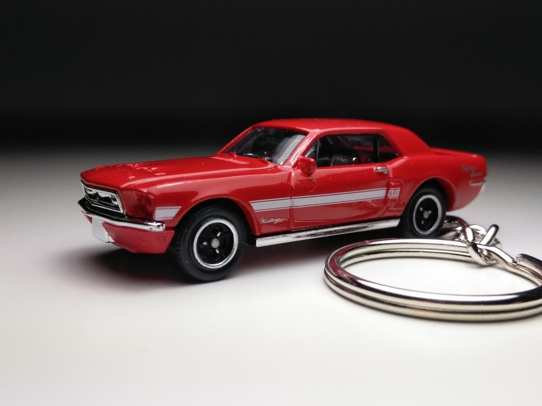1968 Ford Mustang Matchbox Keychain - Etsy