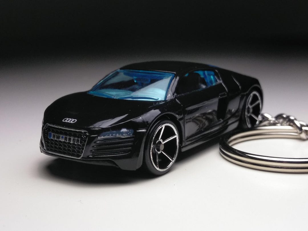 Audi R8 Hot Wheels Keychain - Etsy