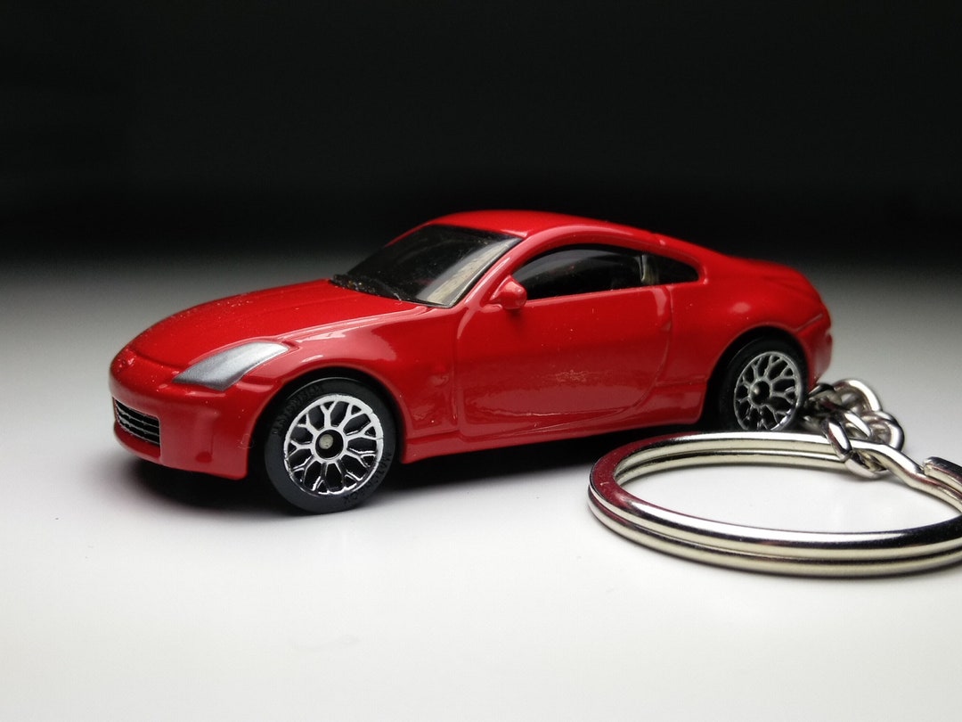 Nissan 350Z Matchbox Keychain - Etsy