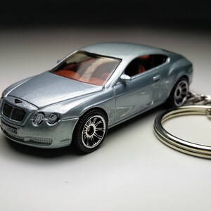 Bentley Continental GT Matchbox Keychain - Etsy
