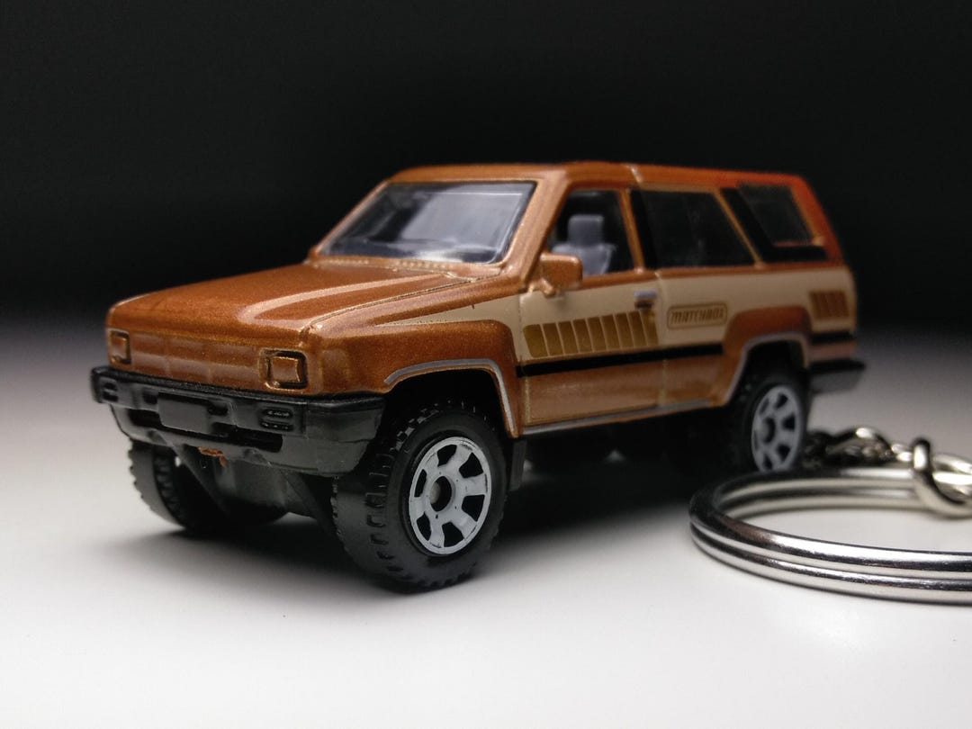 Toyota 4runner Matchbox Keychain - Etsy