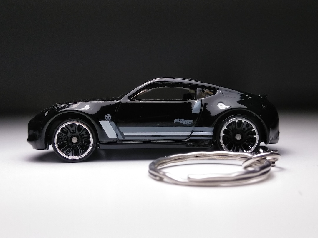 Nissan 370Z Black Hot Wheels Keychain - Etsy