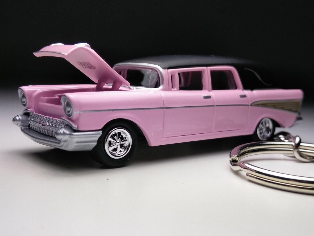 1957 Chevrolet Hearse Keychain - Etsy
