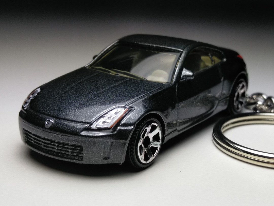 Nissan 350Z Matchbox Keychain - Etsy