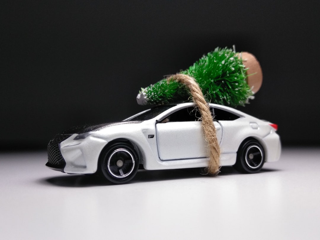 Lexus RC F Carrying Christmas Tree, Car Christmas Ornament - Etsy