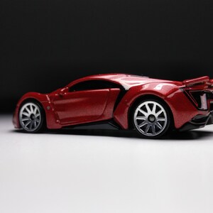 Lykan Hypersport Hot Wheels (custom Plastic Wheels) - Etsy
