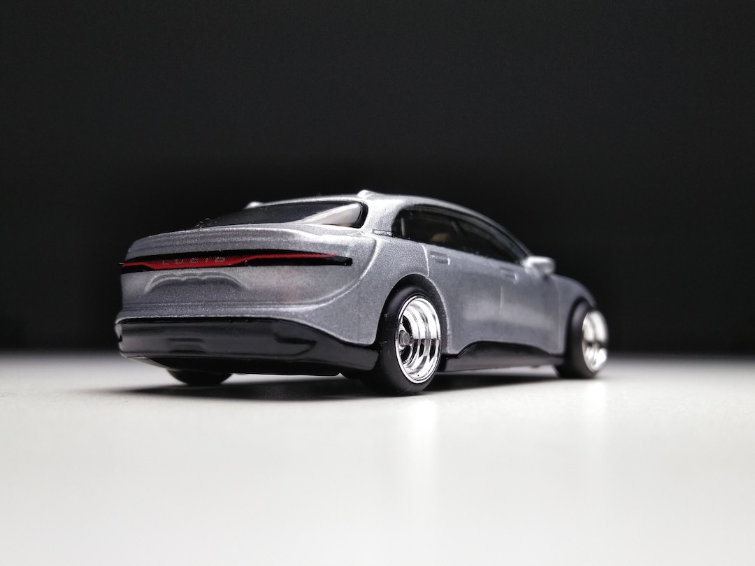 Lucid Air Hot Wheels (custom Real Rubber Tires) - Etsy