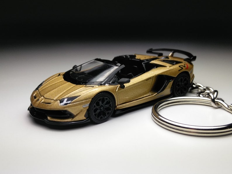 Lamborghini Aventador SVJ Keychain - Etsy