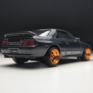 Nissan Skyline R32 Hot Wheels (custom Real Rubber Tires) - Etsy