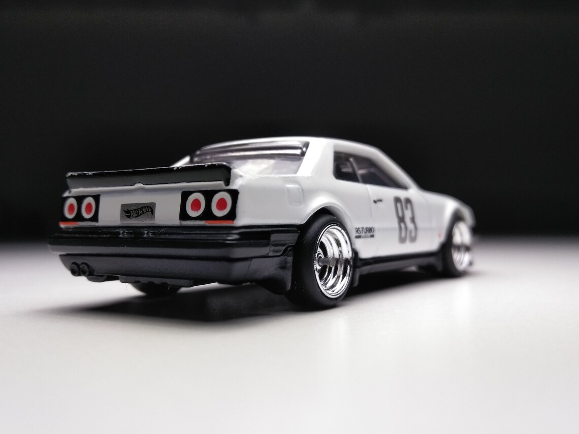 Nissan Skyline R30 Hot Wheels custom Real Rubber Wheels - Etsy