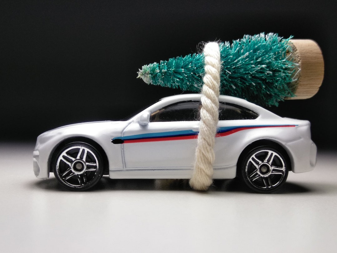 BMW M2 Carrying Christmas Tree, Car Christmas Ornament - Etsy