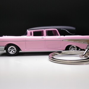 1957 Chevrolet Hearse Keychain - Etsy