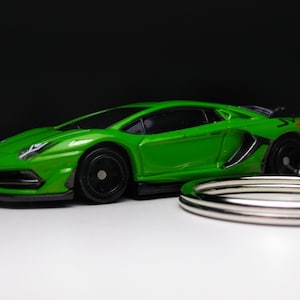 Lamborghini Aventador SVJ Keychain - Etsy