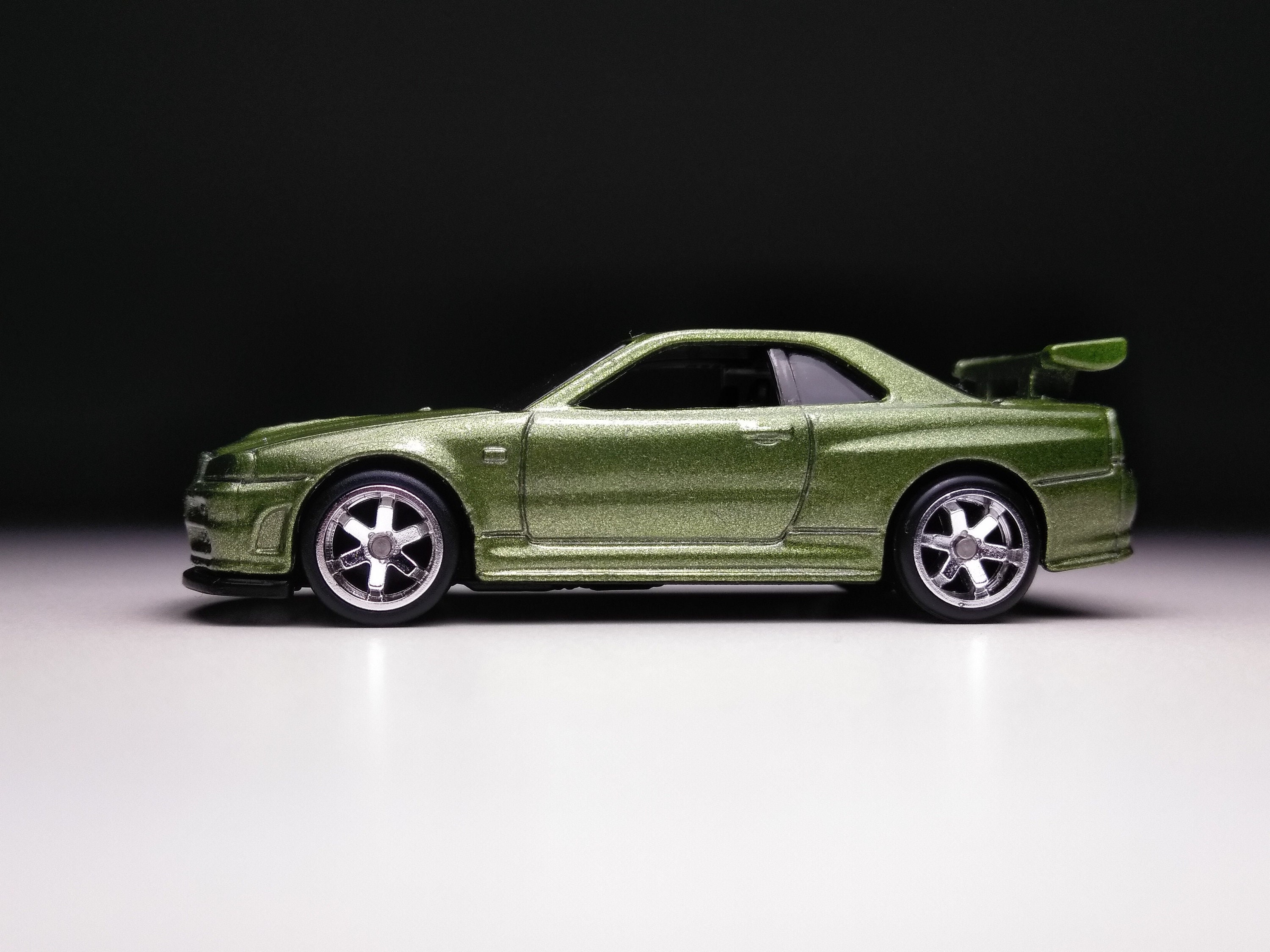 NISSAN SKYLINE R34 Hot Wheels custom Real Rubber Tires - Etsy Australia
