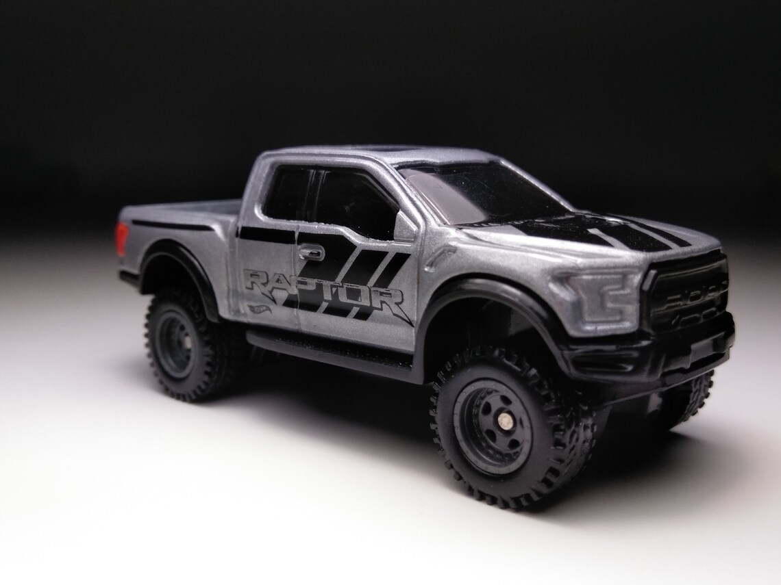 Ford Raptor Hot Wheels custom Real Rubber Tires | Etsy
