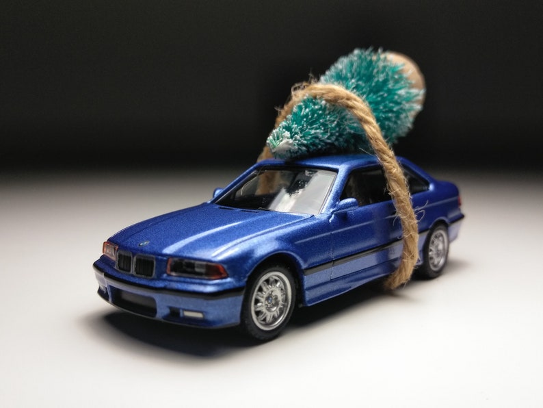BMW M3 E36 Carrying Christmas Tree, Car Christmas Ornament - Etsy
