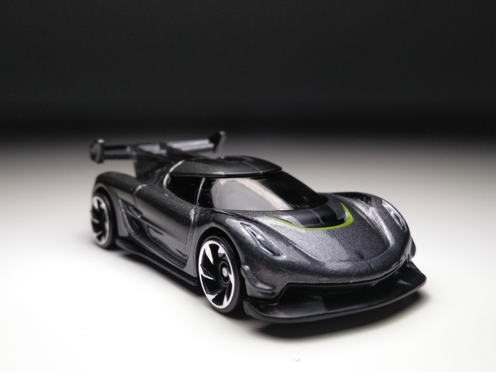 Koenigsegg Jesko Dark Grey Hot Wheels 2021 Custom plastic | Etsy