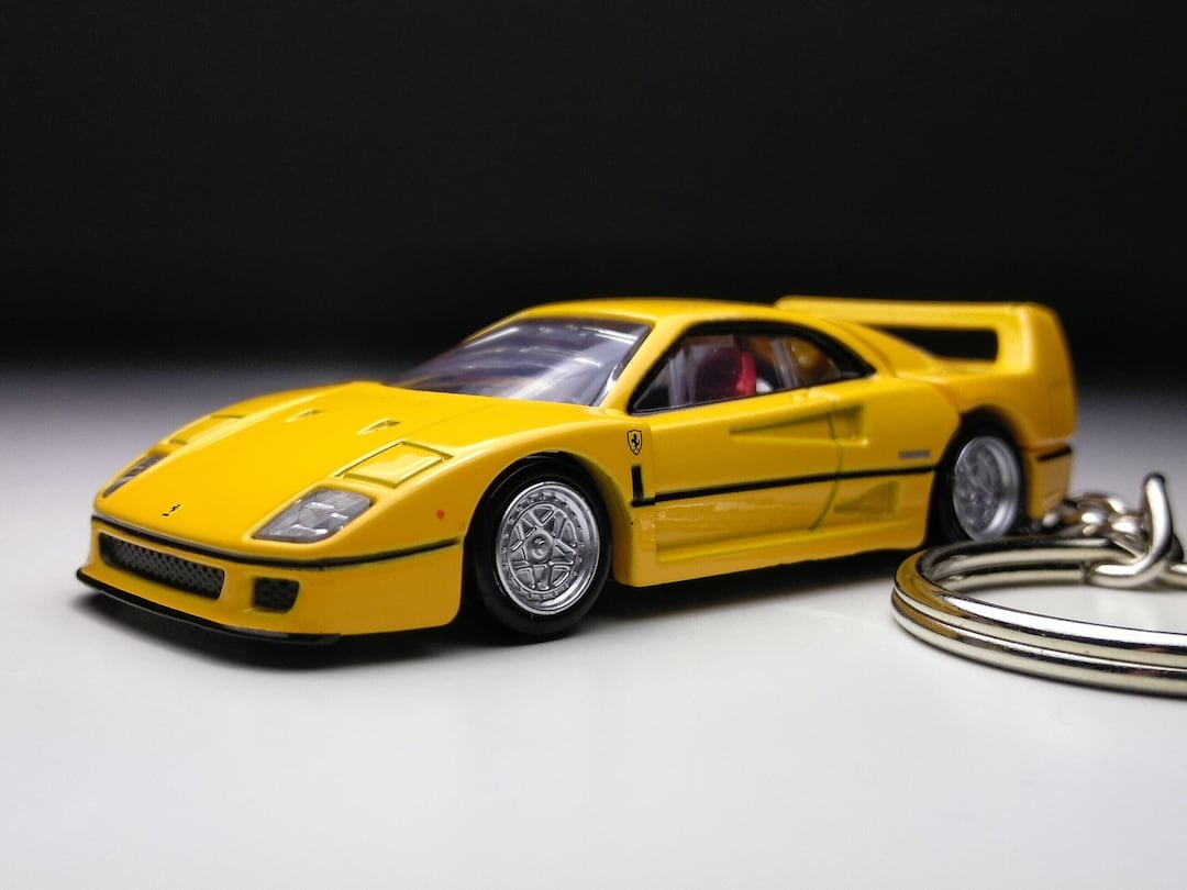 Ferrari F40 Keychain - Etsy