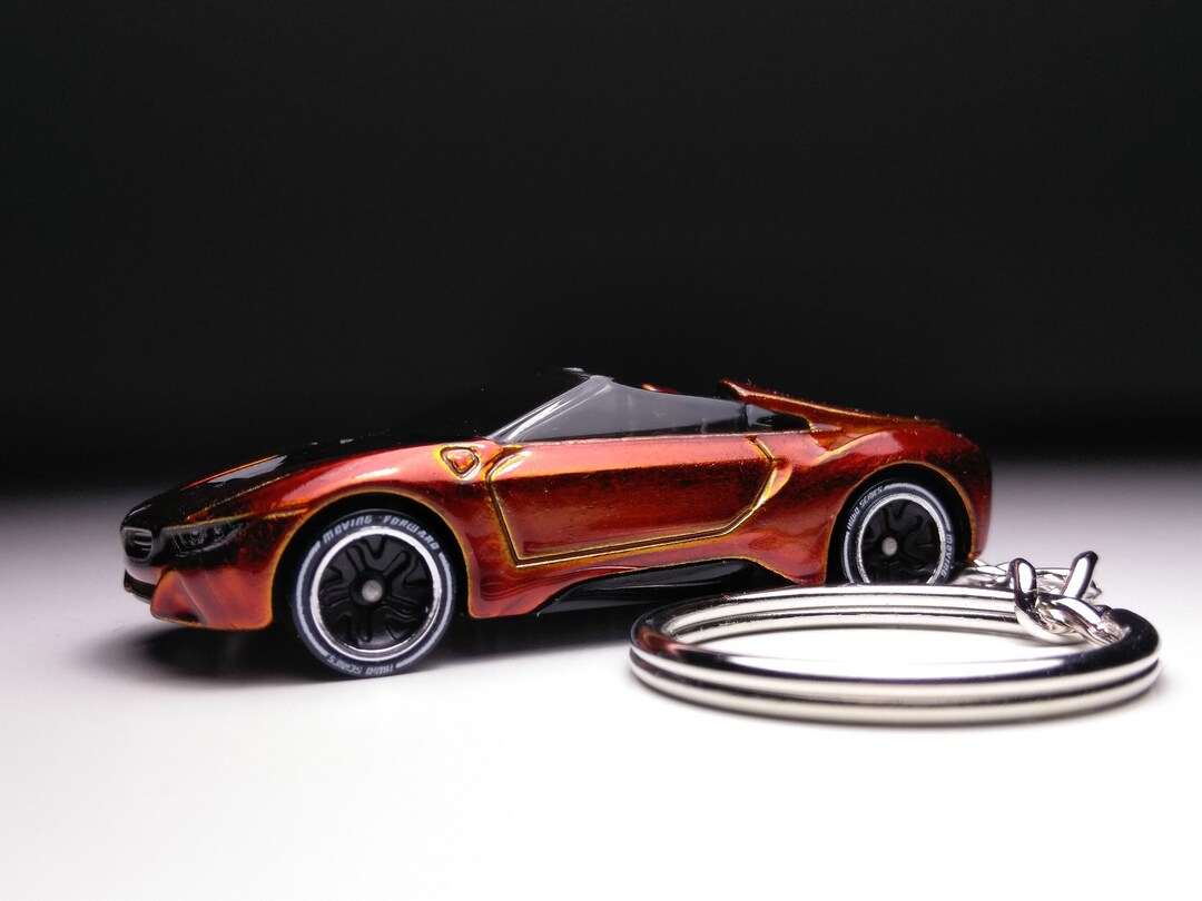 BMW I8 Hot Wheels Keychain - Etsy
