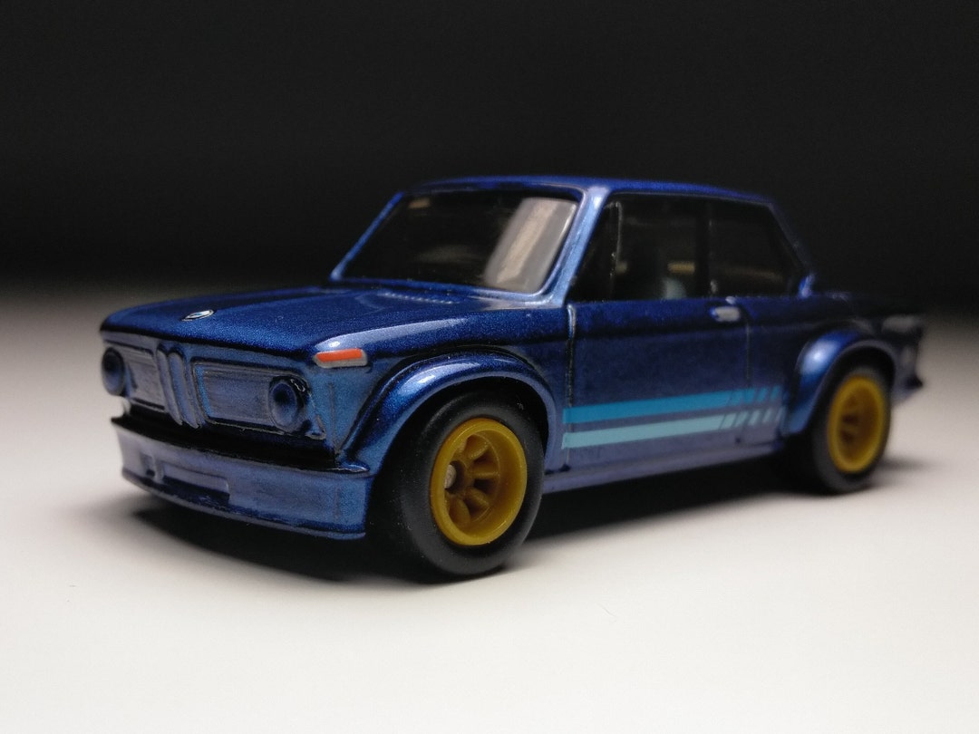 BMW 2002 Hot Wheels (custom Real Rubber Tires) - Etsy