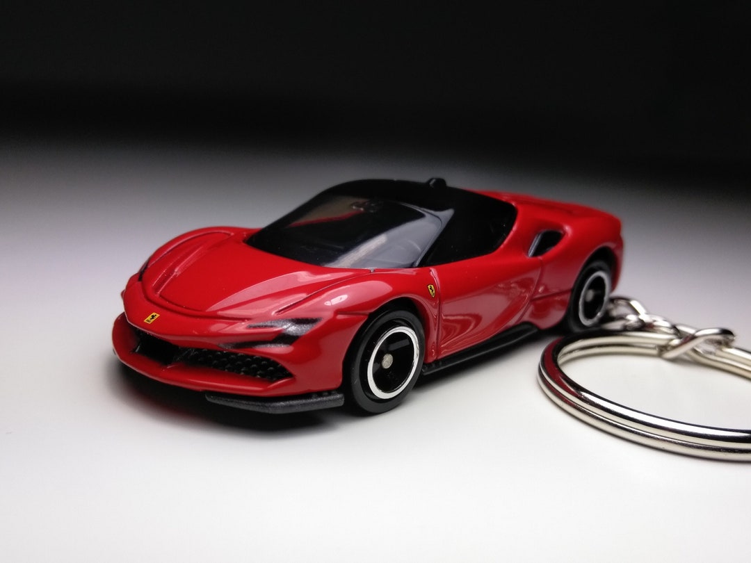 Ferrari SF90 Keychain - Etsy